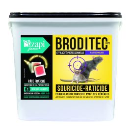 Raticide brodifacoum pâte en sachet 15g 5 kg ZAPI Farm | Agripartner