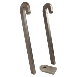 Attelage MERLO ZM3 à souder pour fixation sur outil frontal ...